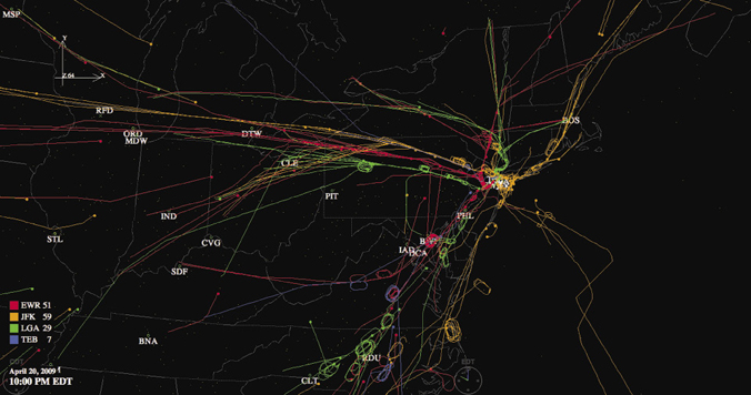 Current Us Air Traffic Map - United States Map